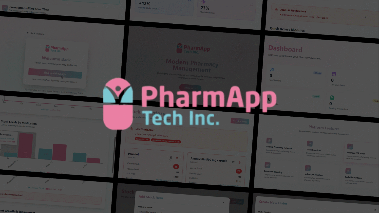 PharmApp – A Platform to Connect Pharmacy Network and Supply Chain in ...